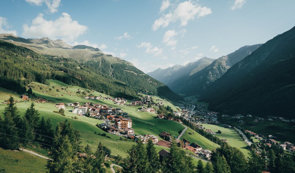 Summer in Sölden Tirol Austria