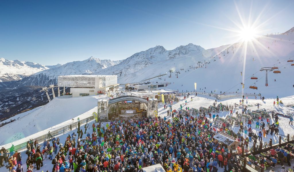 Sölden Parties at Giggijoch Sölden