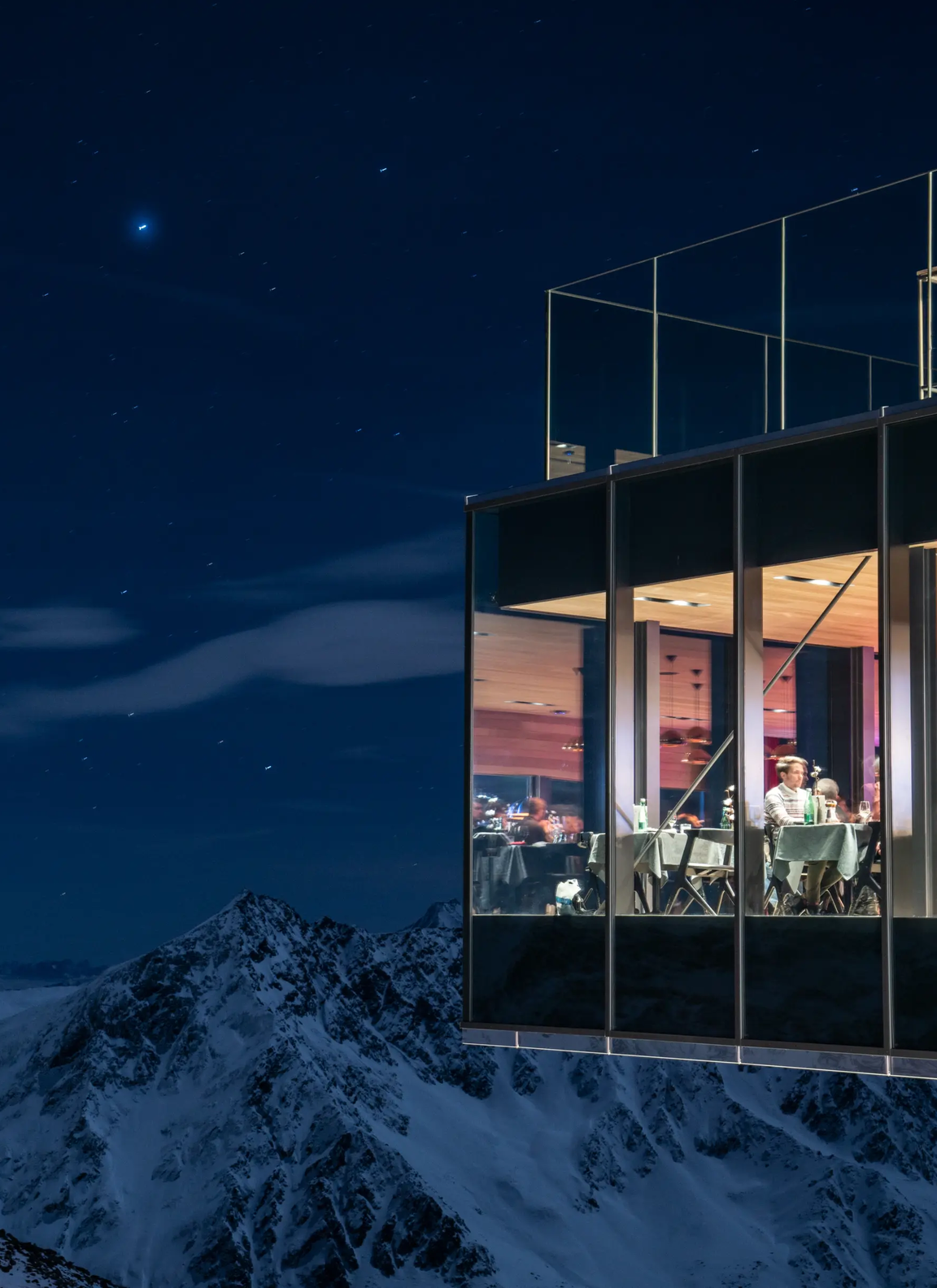 ice Q Gourmet Restaurant at 3048 m | Sölden | soelden.com